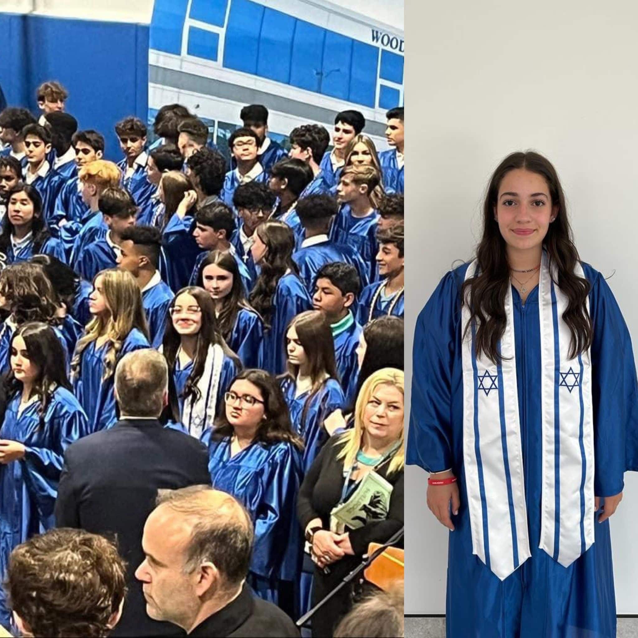 Wearing Israeli flags at a public school graduation in New York ⋆ Sivan ...